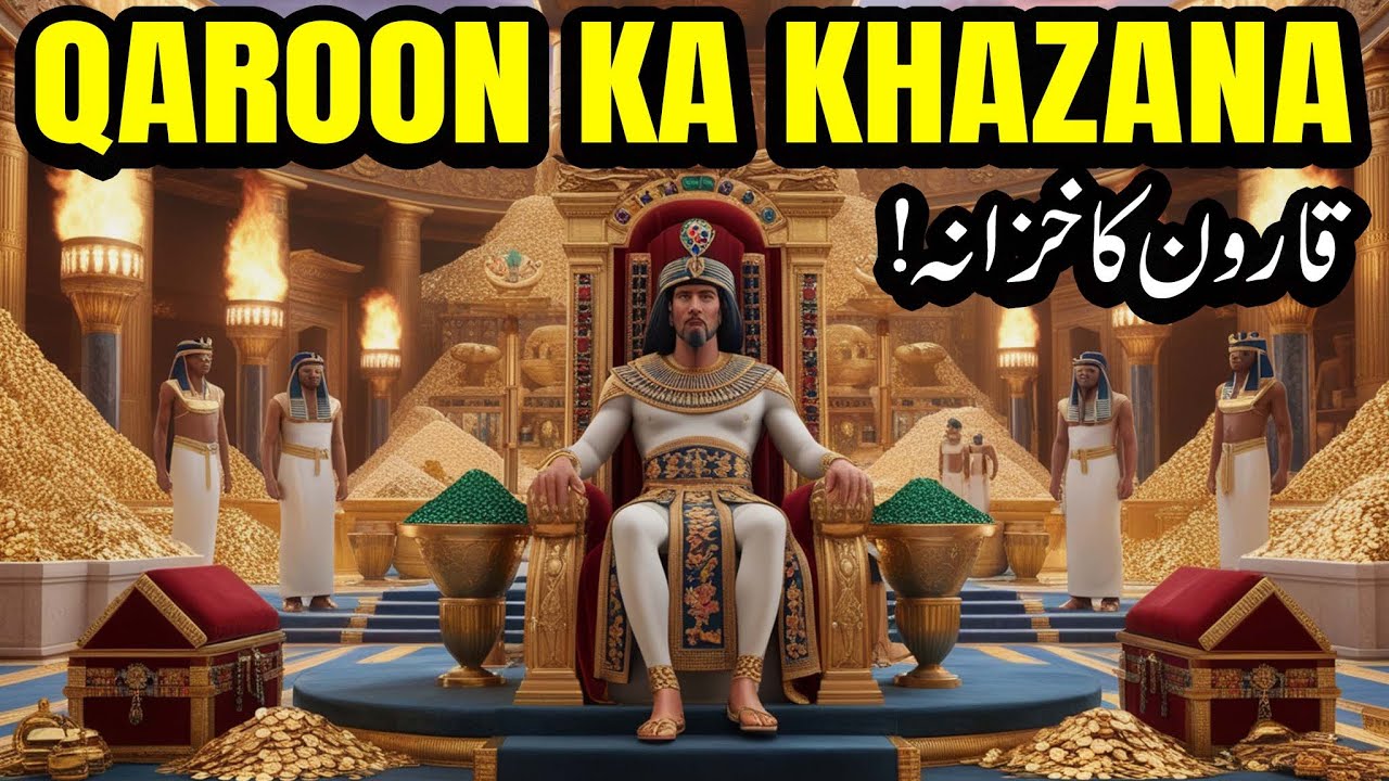 Qaroon ka khazana I Qaroon Ka Waqia I Treasure of Karun - YouTube