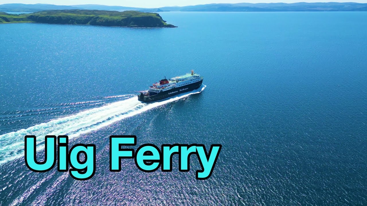 Uig Ferry, Isle Of Skye, Scotland - DJI Mini 3 Pro - YouTube