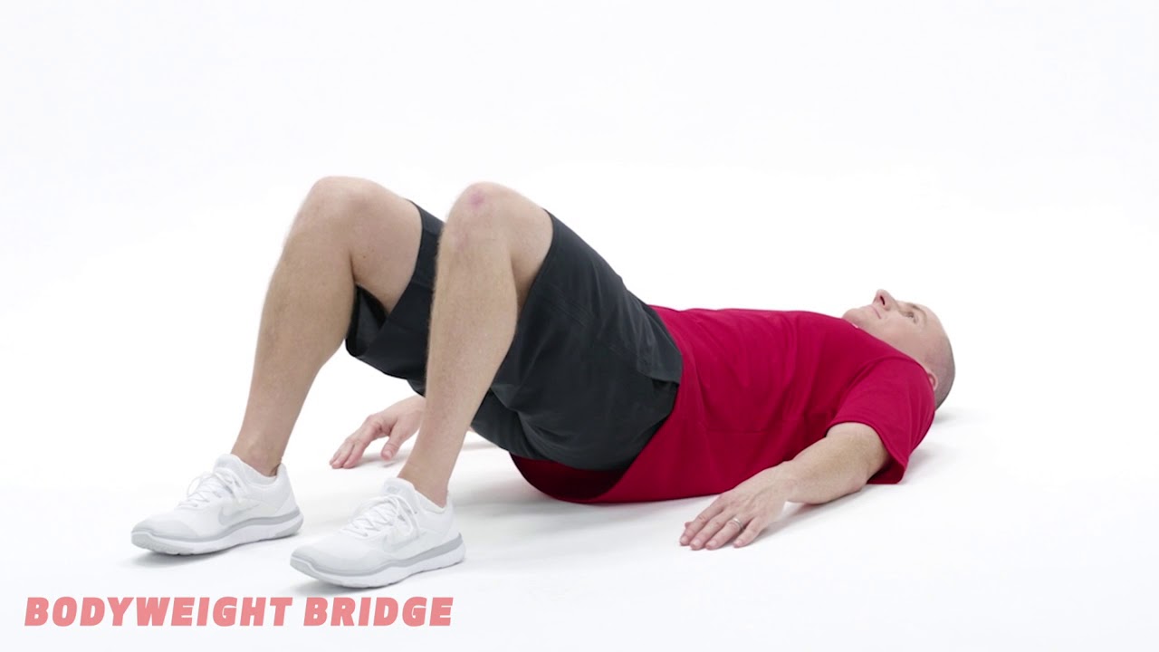 Bodyweight Bridge—Swimmer’s Strength Workout - YouTube