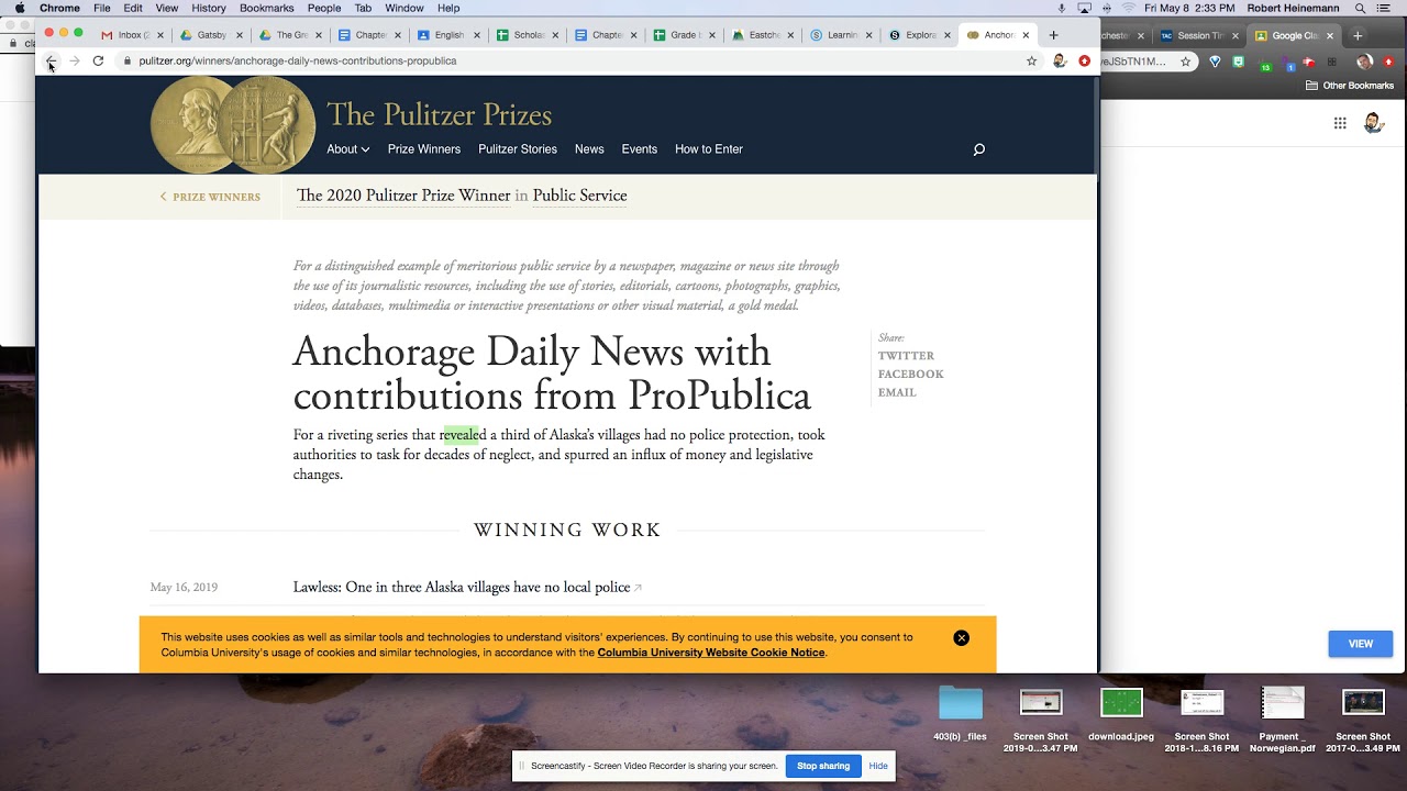 21st Century Journalism: Screencast Lesson - YouTube