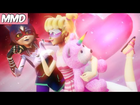[ MMD Miraculous Ladybug s5 ] Juleka & Rose DUET TRANSFORMATION + Cosmobug (animation)