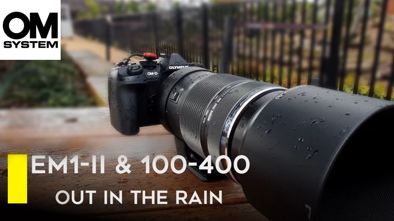 Rainproof at the Zoo: Olympus EM1 Mark 2 with 100-400 Lens - YouTube