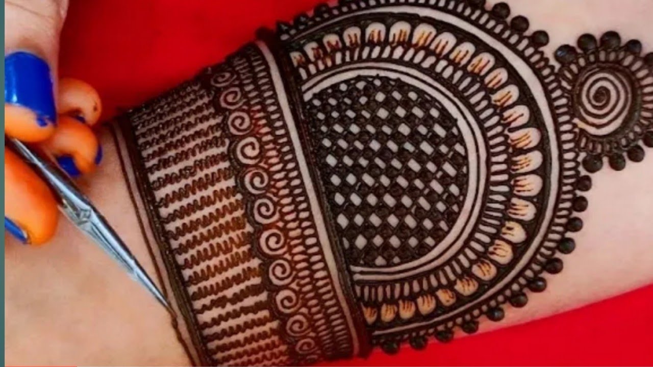 Easy Bel Design/Front Hand Arabic Mehndi Design/Arabic Bel Mehndi ...