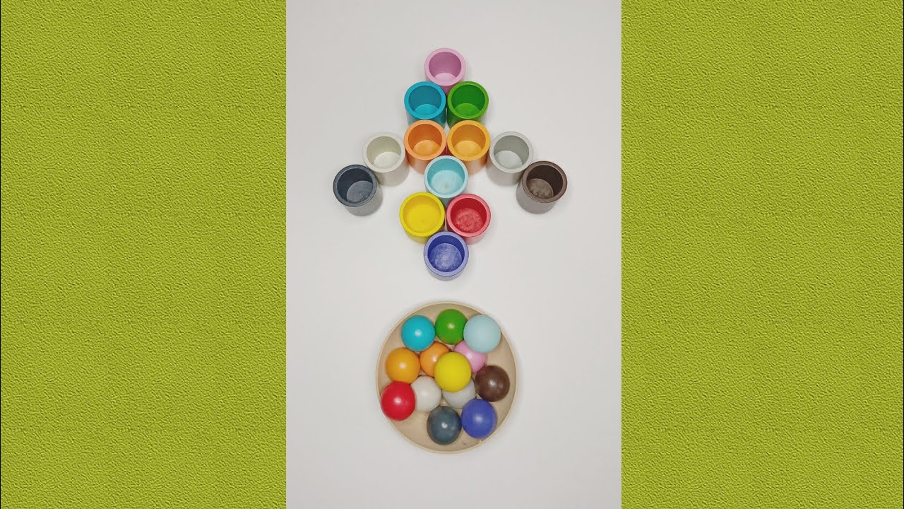 Satisfying Color Sorting - YouTube