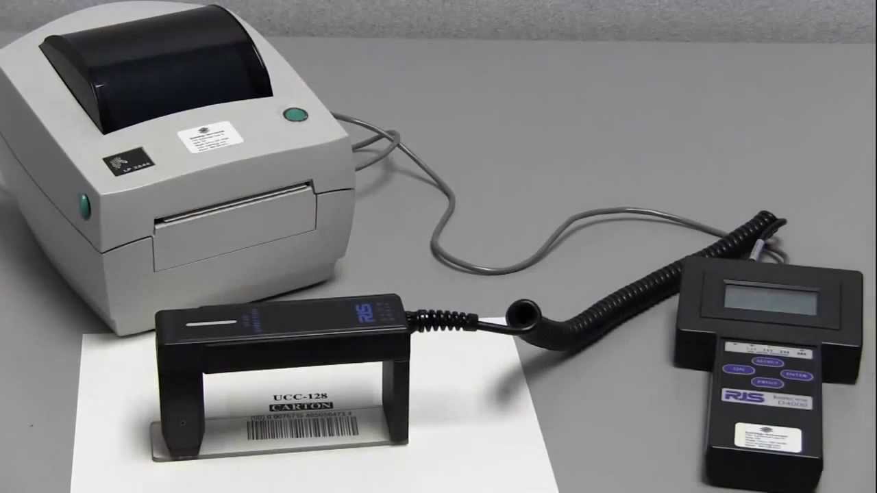 RJS D4000 Barcode Verification - YouTube