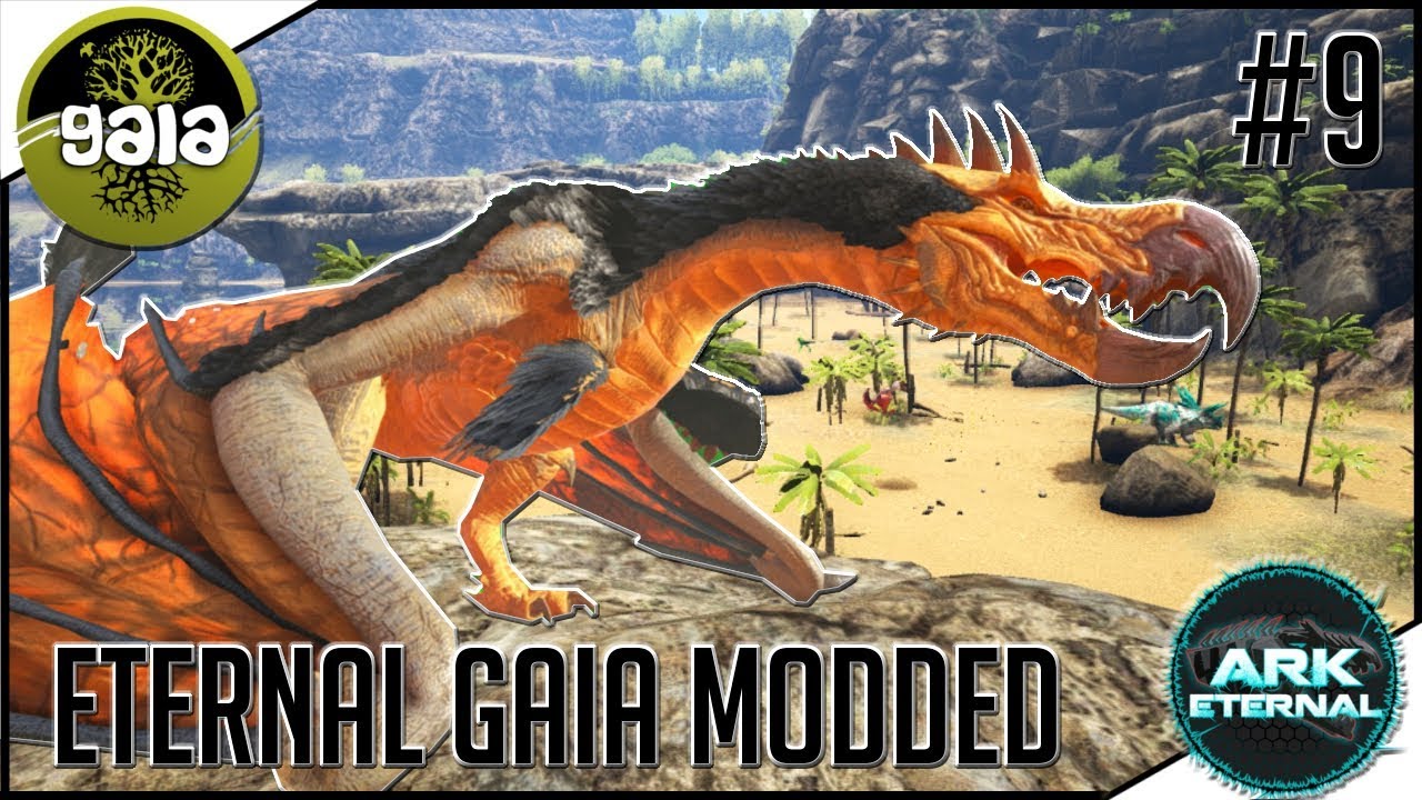 ARK Eternal Gaia Modded #9 - DOMINUS DODOWYVERN! LEGENDARY REESE! - YouTube