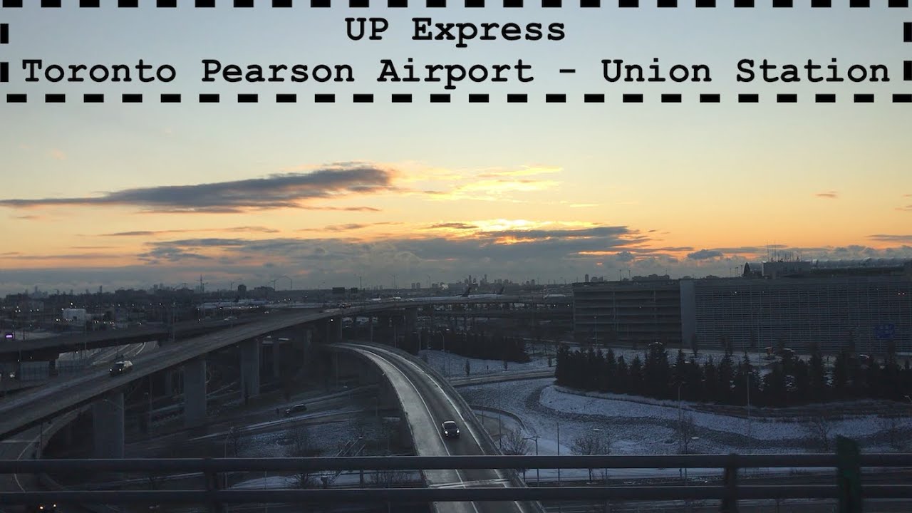 UP Express (Toronto) - Toronto Pearson Airport - Union Station - YouTube