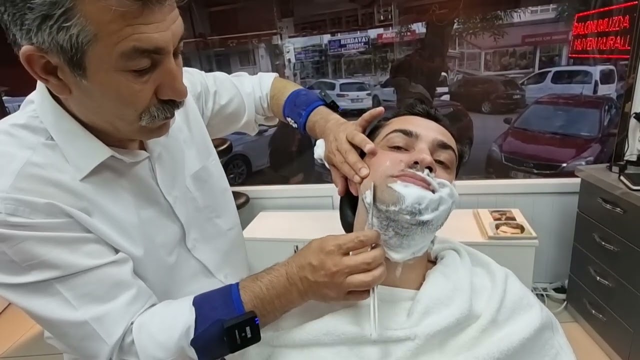 RELAX WITH MUNUR ONKAN! PART 1 ! AND SHAVING THE BEARD, BURNING EAR ...