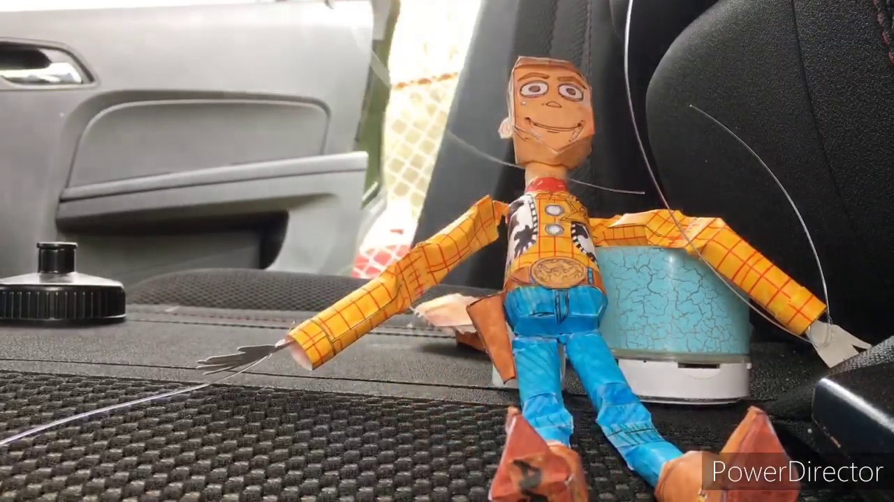 Paper toy story live action behind the scenes - YouTube