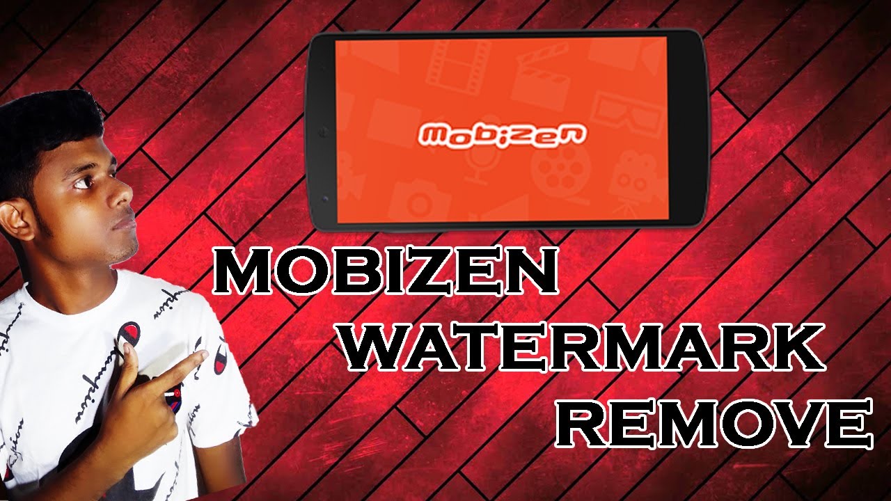 HOW TO REMOVE WATERMARK ON MOBIZEN APK #4 - YouTube