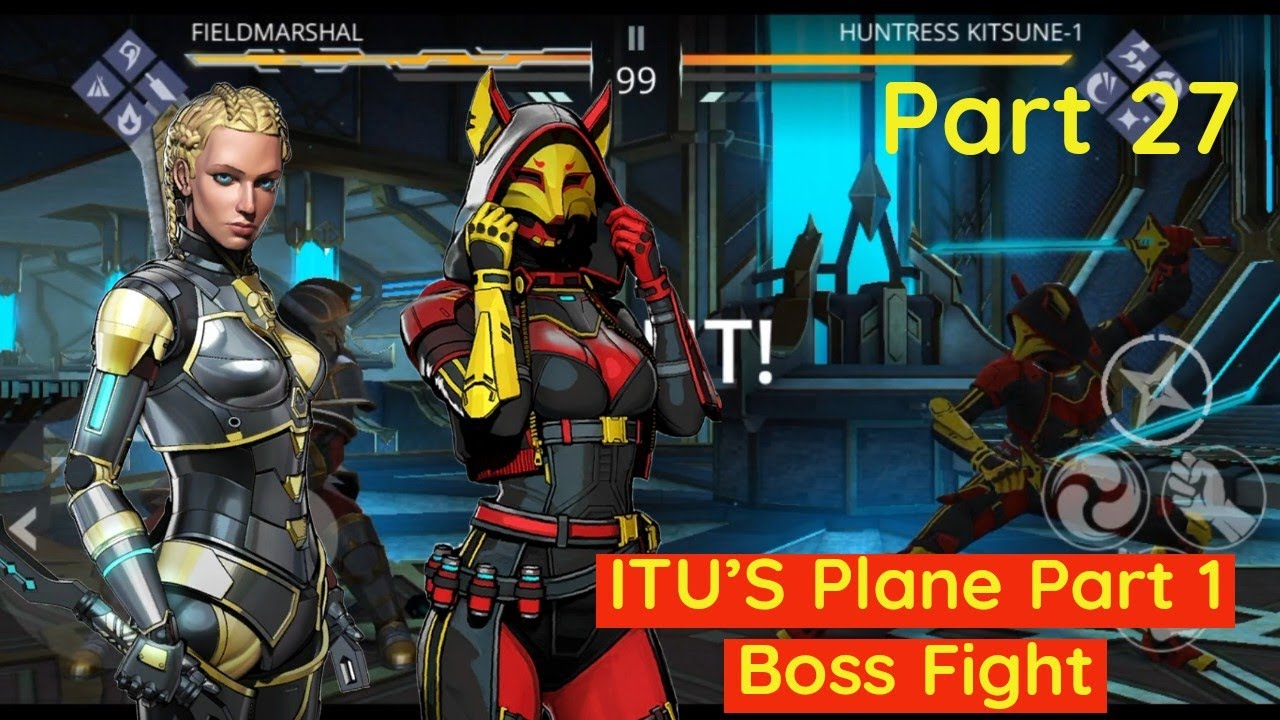 Shadow Fight 3 | ITU'S PLANE Boss Fight (Part 1) - YouTube