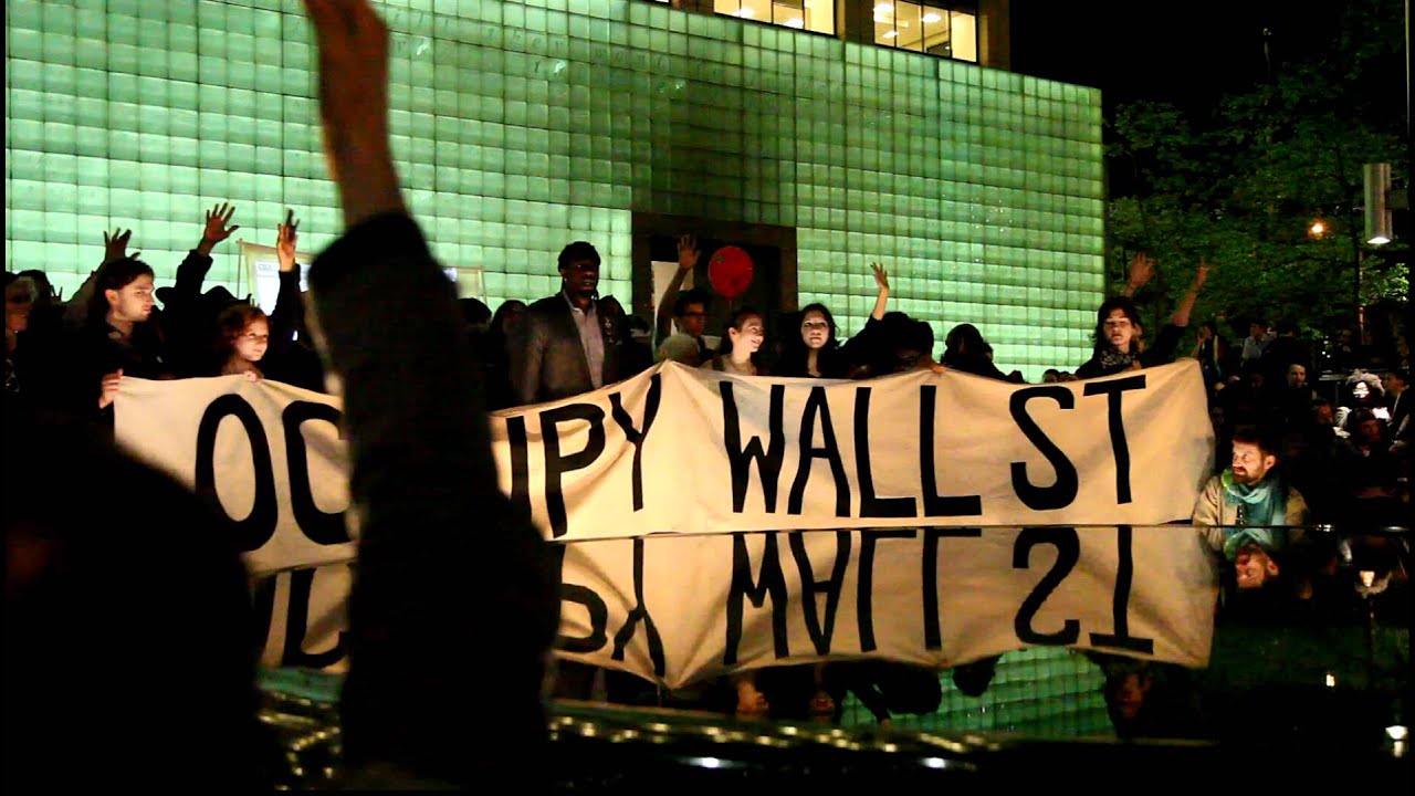 Public Assembly at Occupy Wall Street: Mic Check Technique - YouTube