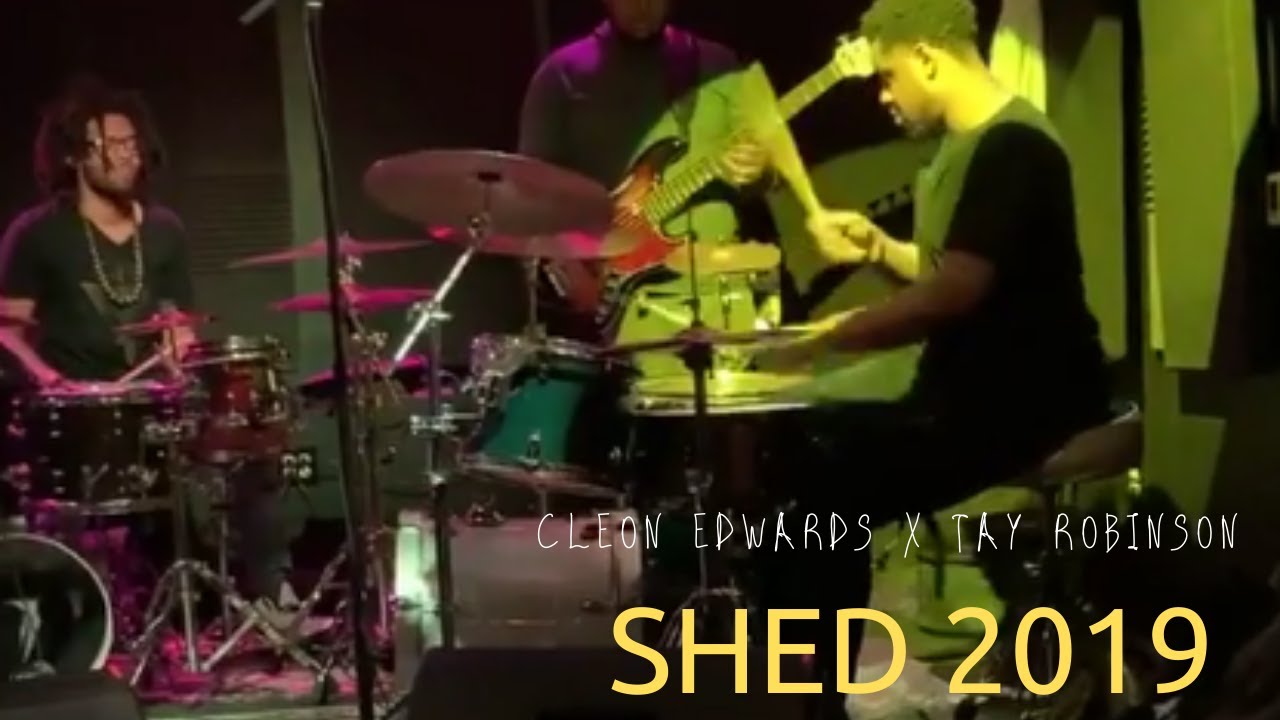 Cleon Edwards x Tay Robinson Drum Solo - YouTube