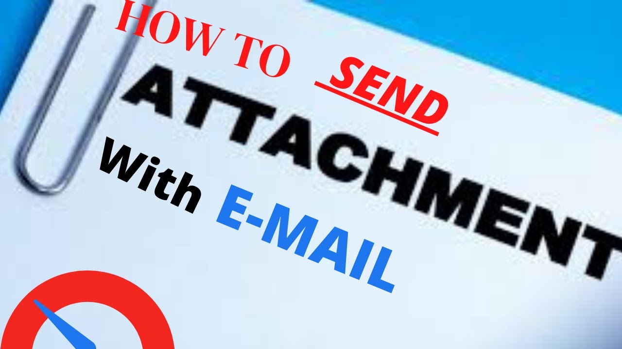 How to Attach a File in any Email | Sending Email w/attachment | Send ...