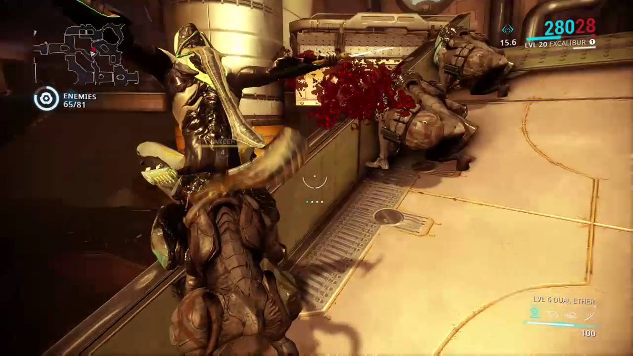 Warframe: Dual ether swords are beast - YouTube