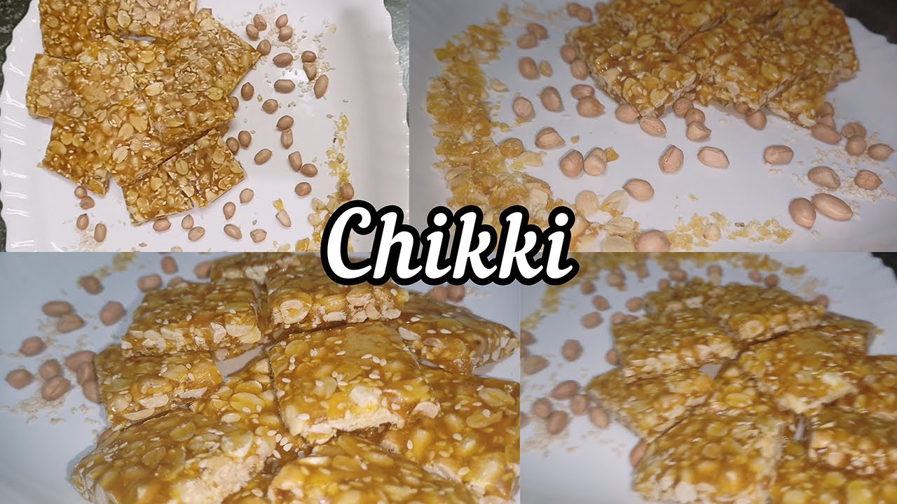 Peanut Chikki recipe by yummy foods | Chikki recipe | sesame and peanut ...