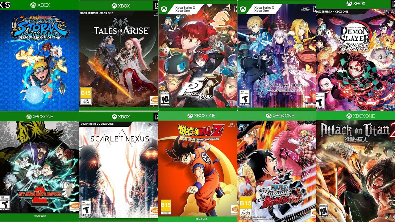 Los 17 MEJORES Juegos De Anime Para Xbox series S y X | Juegos de anime ...