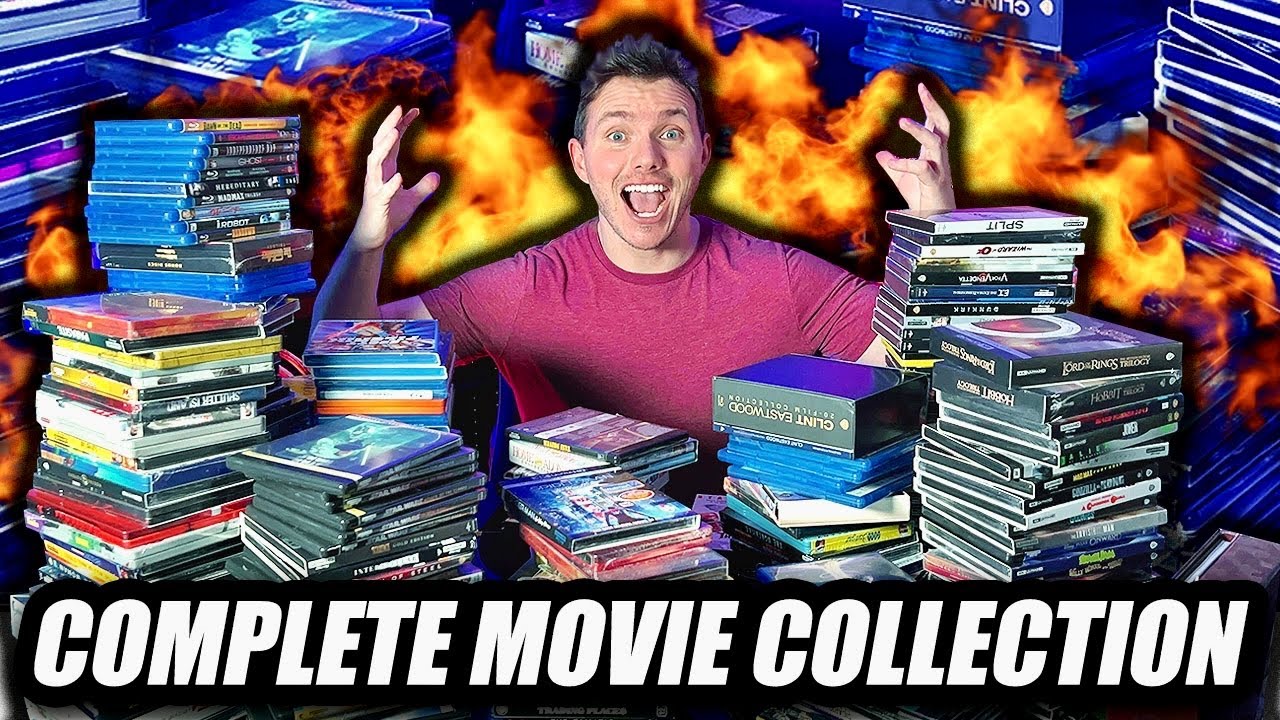 Complete BLU-RAY MOVIE Collection 2022! (All My Movies) - YouTube