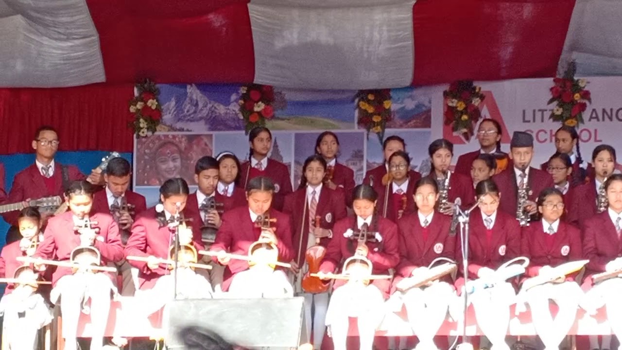 Little Angel's School Musical Orchestra 2076 - YouTube