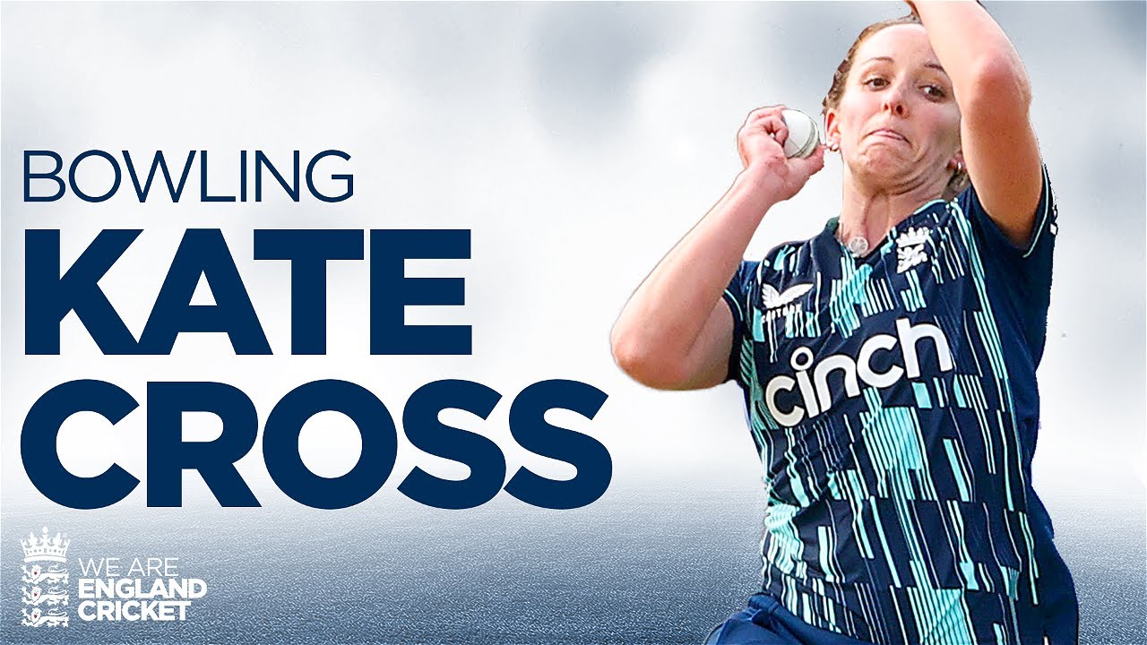 🤩 Taking Wickets Against The Best! | Kate Cross Bowling - YouTube