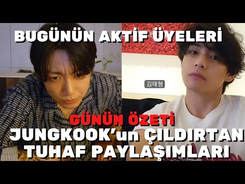Jungkook tuhaf paylaşım alışkanlığı seviye atladı. Yoongi uğurlu kolyesi ve Tae nin şirin paylaşımı