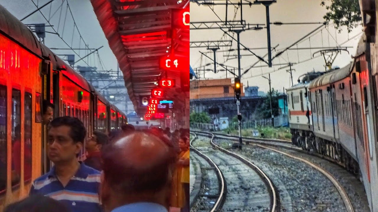 Patna Tejas Rajdhani Express VS Sampoorna Kranti Express || - YouTube