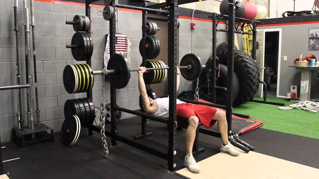 MFS - Variable Resistance Bench Press - YouTube