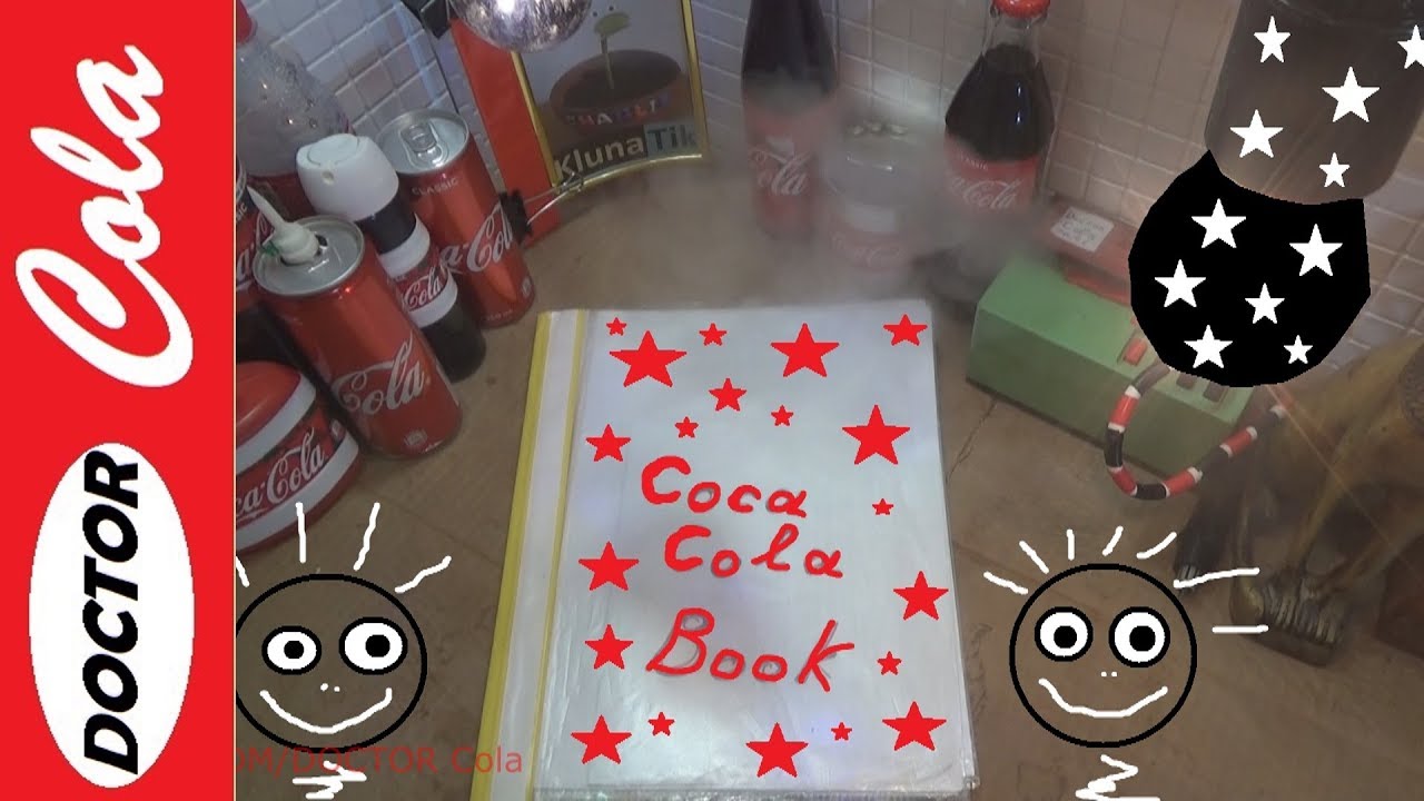 Almanac Coca Cola Book - Modern Literature Coca Cola Art – Handmade ...