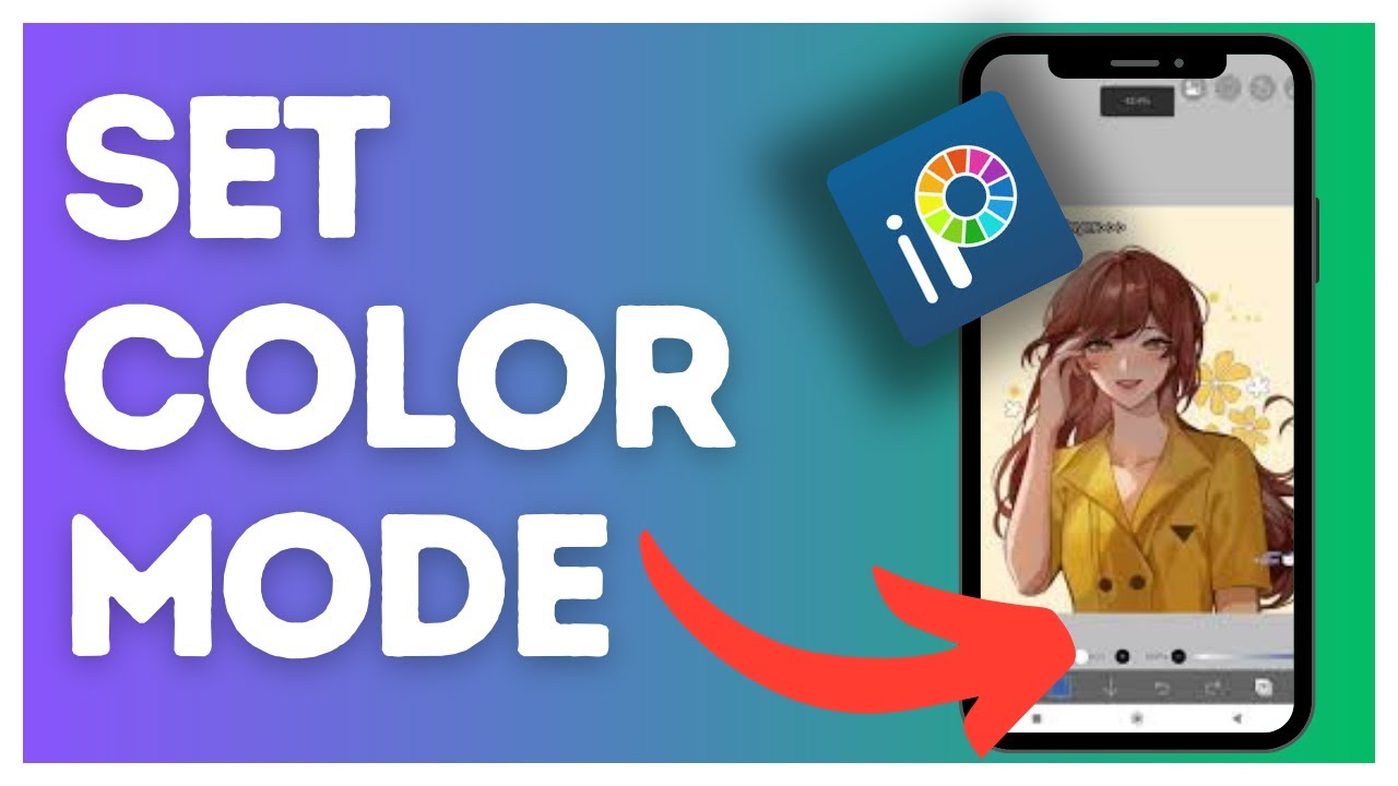 How to set the color mode on IbisPaint X? - YouTube