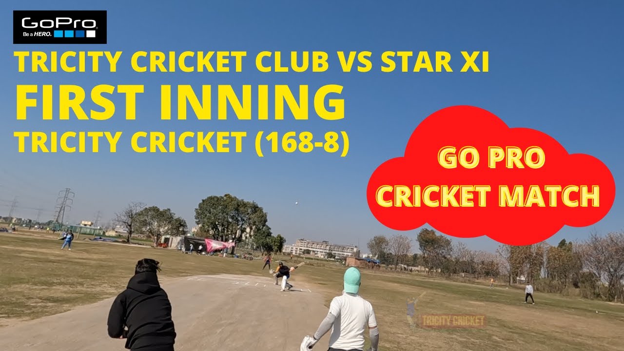 Hero GoPro Cricket Match Highlight Umpire POV | Tricity Cricket Club vs ...