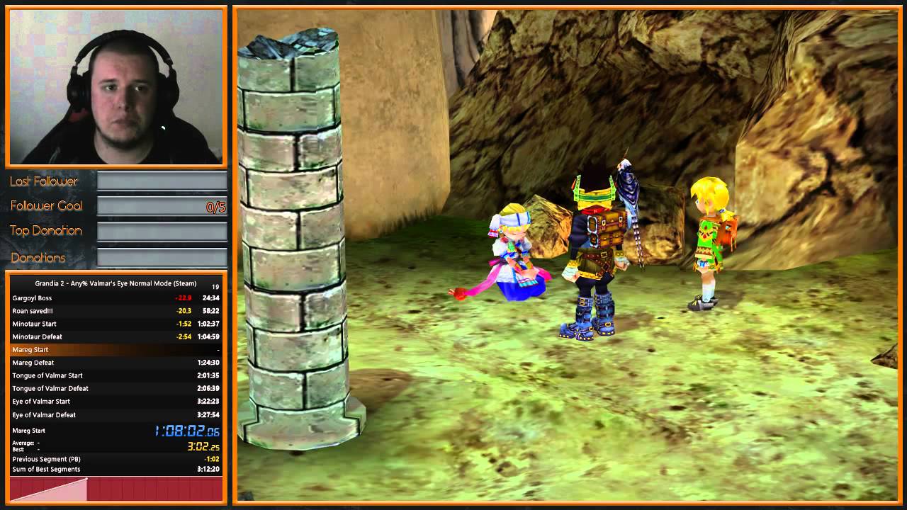 Grandia II - Phantom Skills% Valmar's Eye Sub 3hours - YouTube