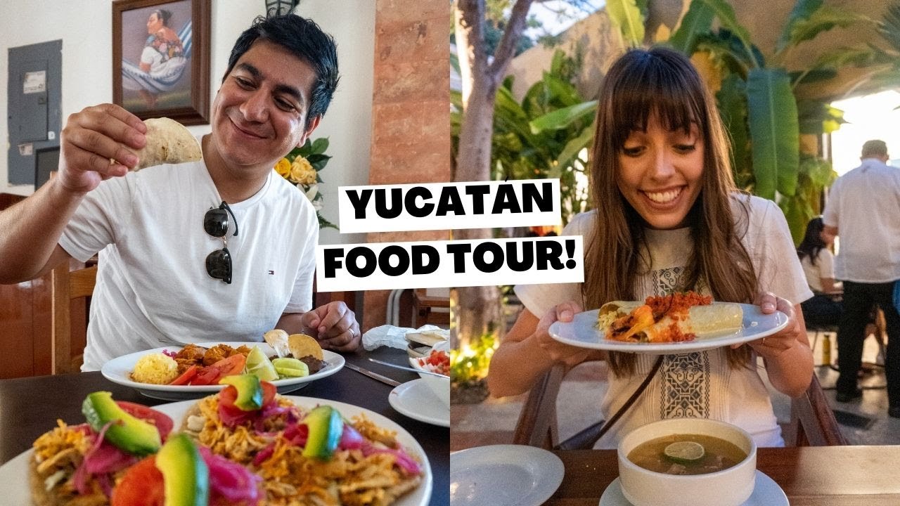Eating like a LOCAL in Mérida, Mexico - 13 Yucatán Dishes to Try 🌮🇲🇽 ...