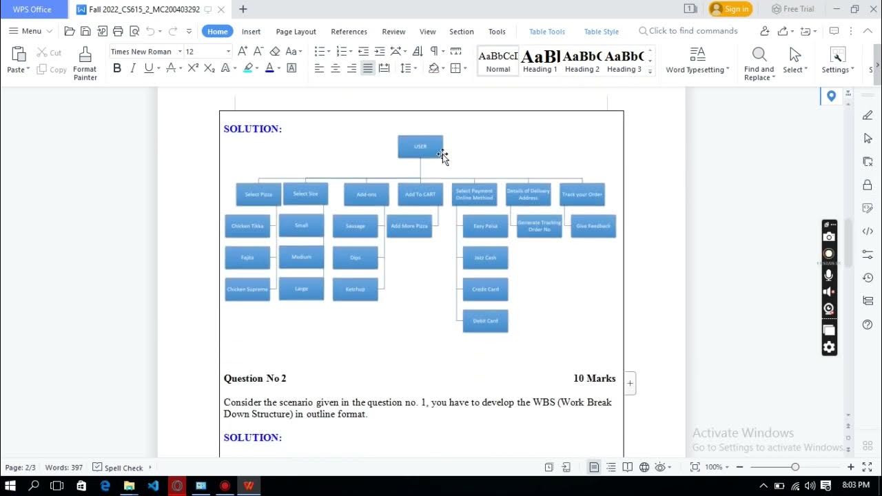 CS 615 Assignment 2 Solution 2023 By Code with Ali | CS 615 Assignment 2 100% Correct CS 615 ...