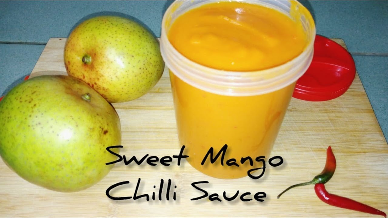How To Make Sweet Chilli Mango Sauce | Pilipili Ya Maembe | Eunice ...