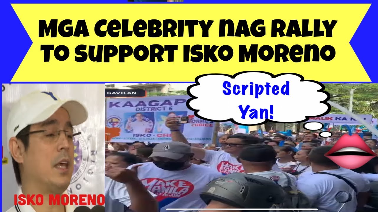 Isko Moreno suppoters nag rally na naman!! - YouTube