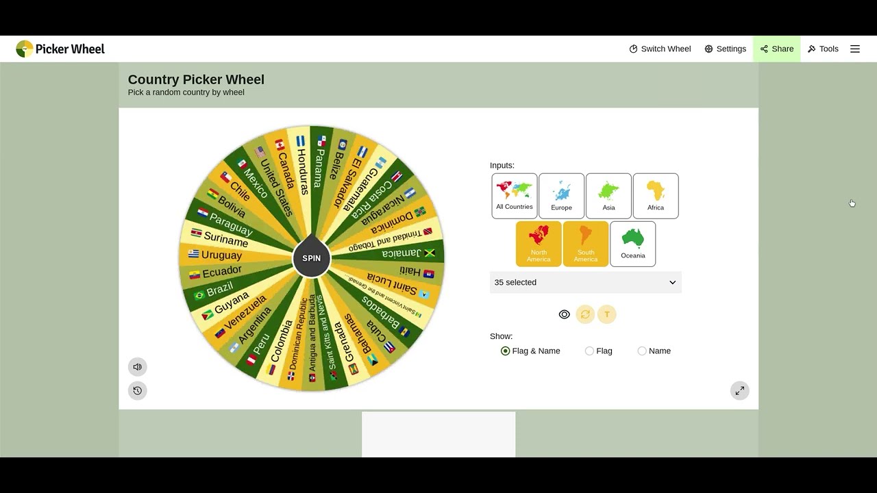 For any two countries I pick, I fuse them into one flag - YouTube