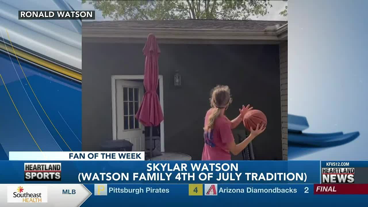 Fan of the Week: Skylar Watson (Watson Family 4th of July tradition ...