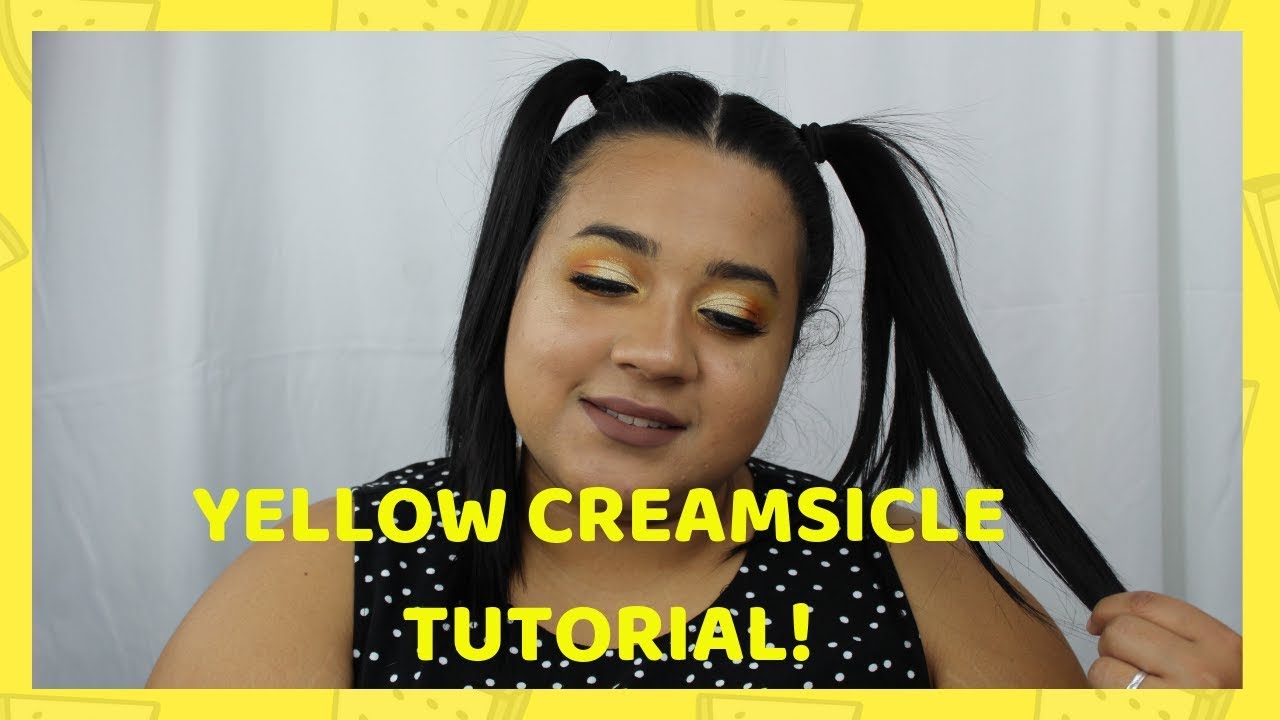 YELLOW CREAMSICLE TUTORIAL! - YouTube