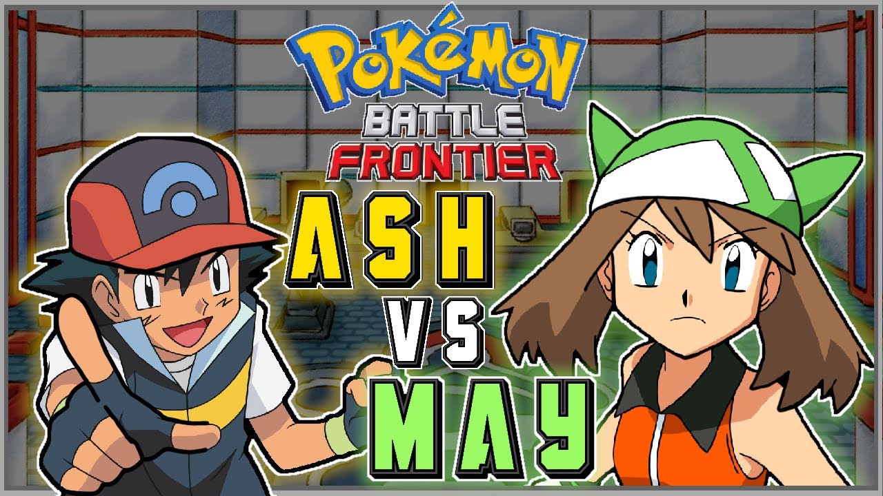 Ash vs May!! Sinnoh Battle Frontier!! - YouTube