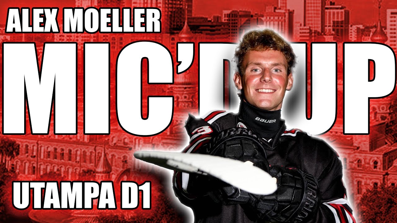 FUNNIEST AAU D1 COLLEGE HOCKEY PLAYER! * ALEX MOELLER MIC’D UP * - YouTube