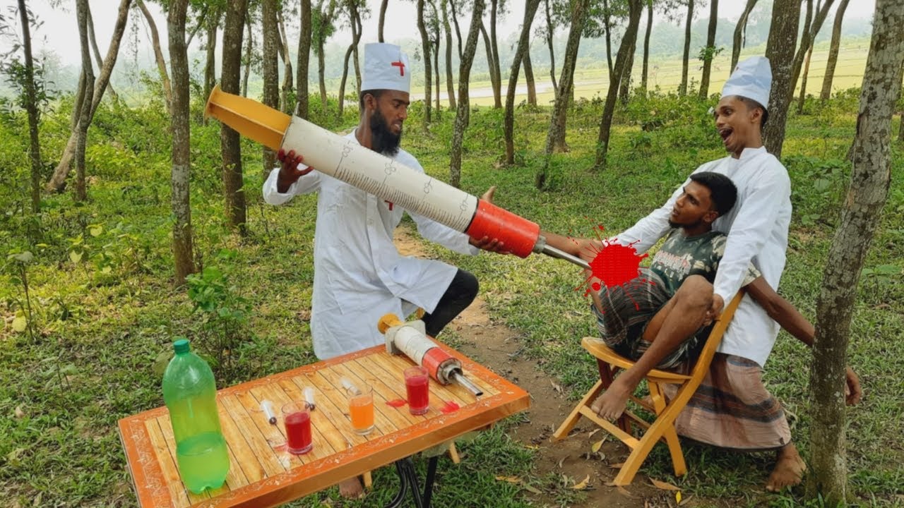 New Doctor Comedy Try To Not Laugh //Very funny video//Bondu Fun 420 ...