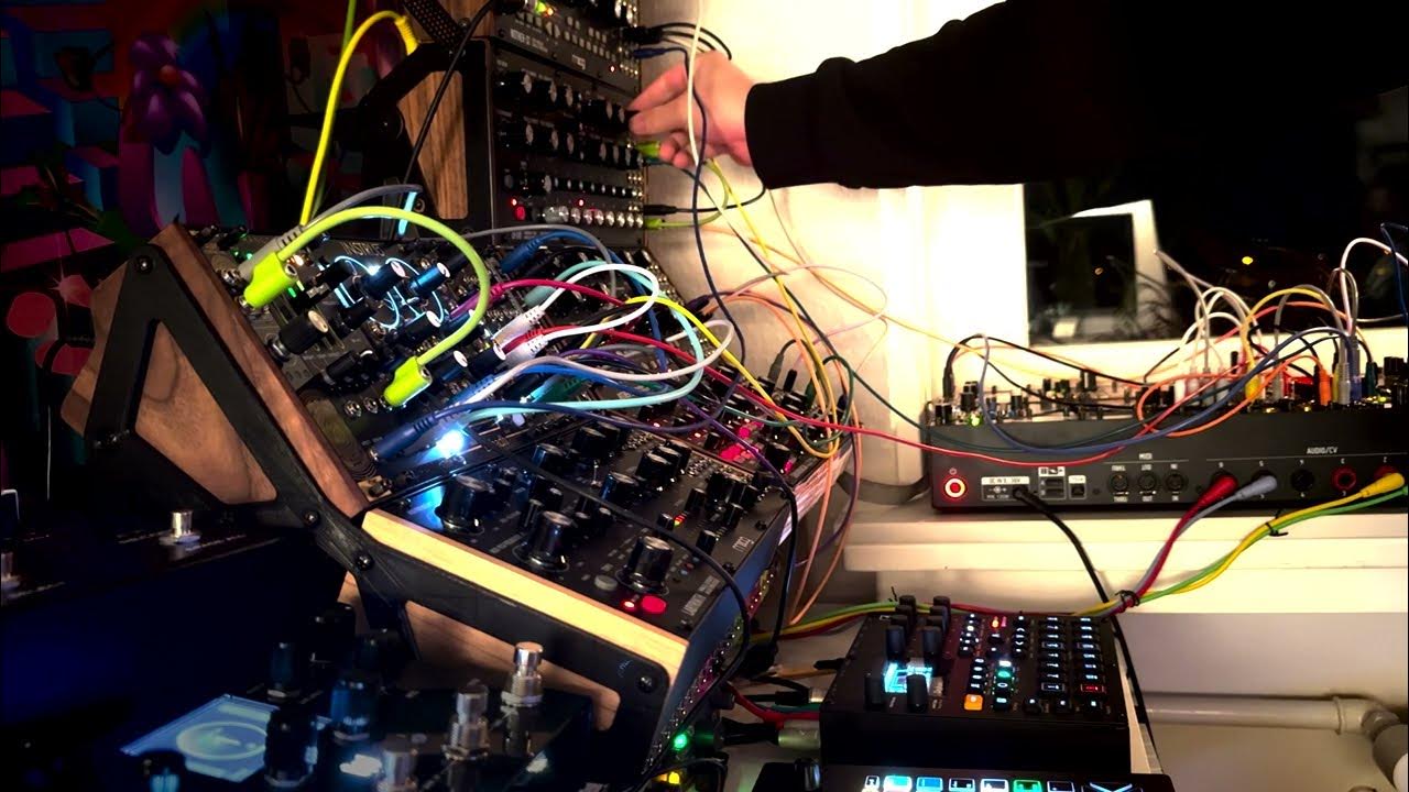Relaxing Modular Synth Jam | Mother 32, Subharmonicon, DFAM & More - YouTube