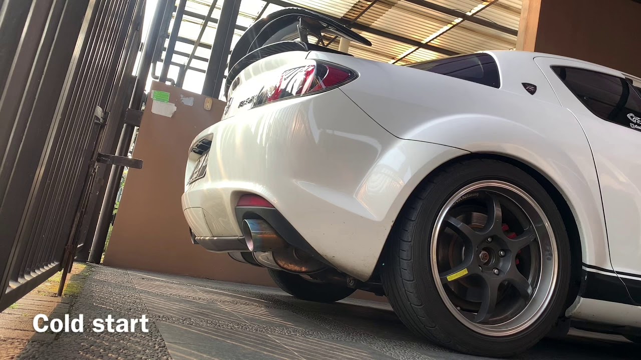 MAZDA RX-8 INDONESIA GREDDY EXHAUST !! RSpeed Midpipe ! KELUAR API 🔥 ...