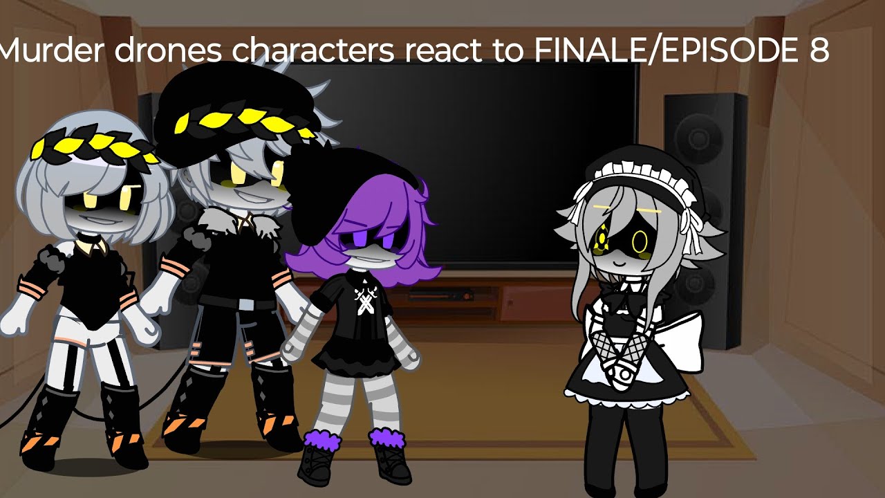Murder Drones characters react to Series Finale/ Episode 8 (gacha ...