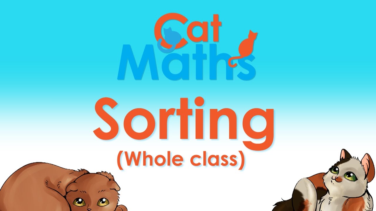 Cat Maths: Whole class sorting activity - YouTube