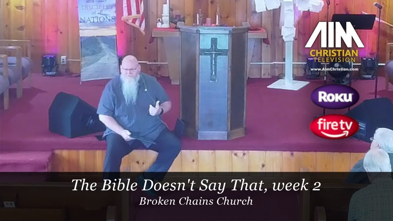 The Bible Doesn't Say That- week 2 (Follow your heart)- from Pastor ...