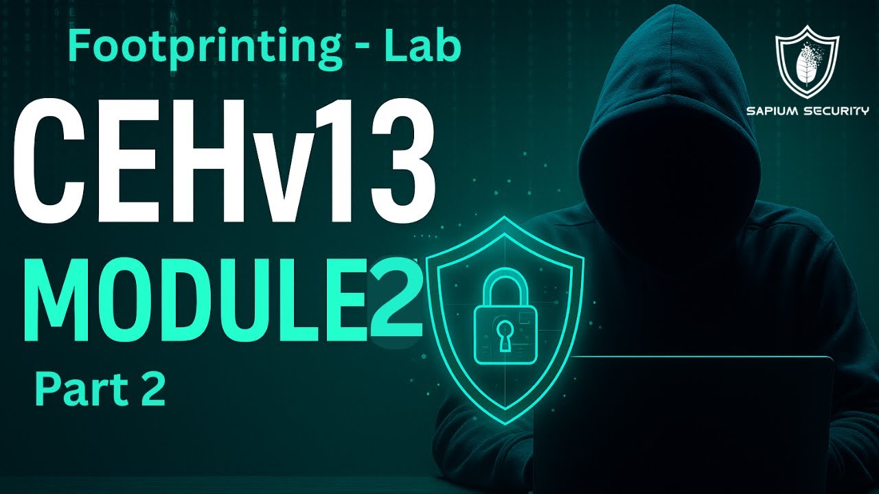 CEHv13 – Footprinting - Lab| Ethical Hacking Tutorial | Module 2: Part 2 - YouTube