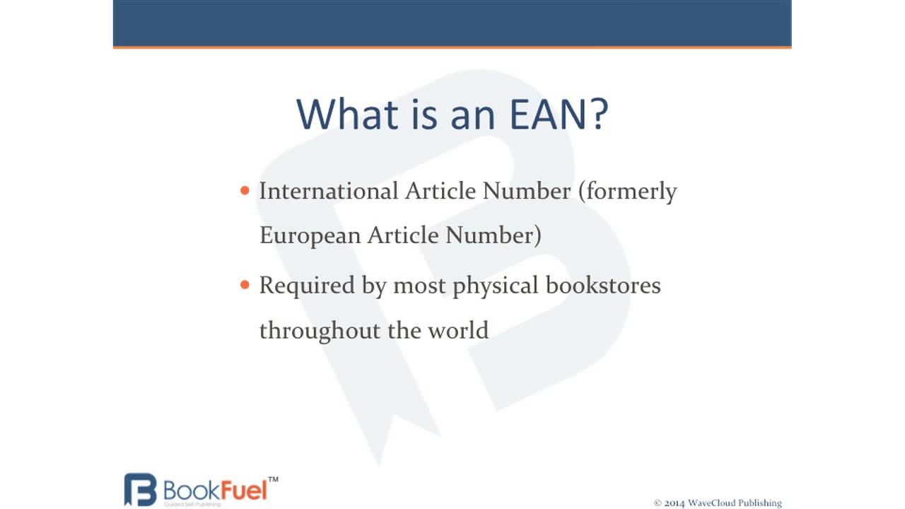 What is an EAN and why do you need one - YouTube