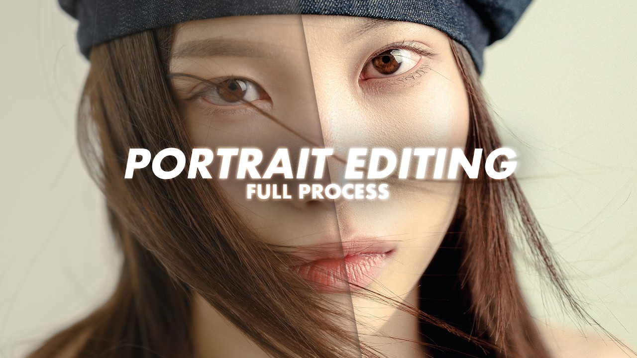 My Whole Process for Portrait Editing @Lightroom and @retouch4me - YouTube