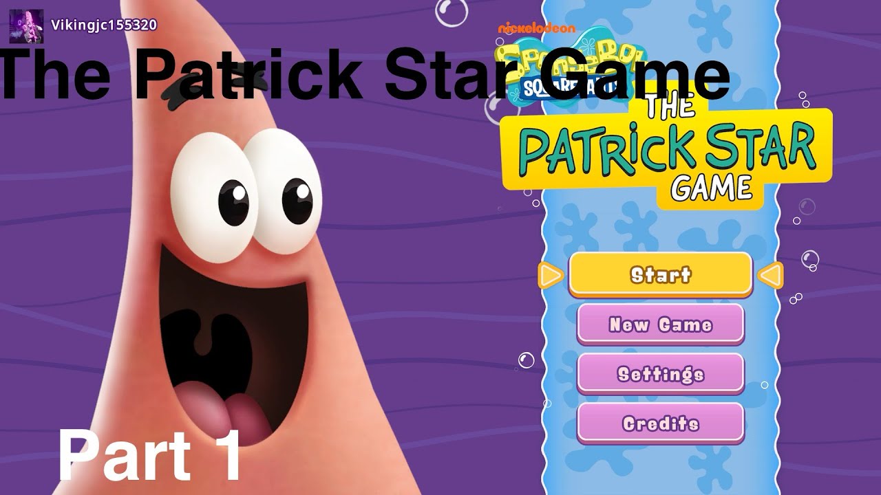 SpongeBob SquarePants: The Patrick Star Game Part 2 (4k) - YouTube